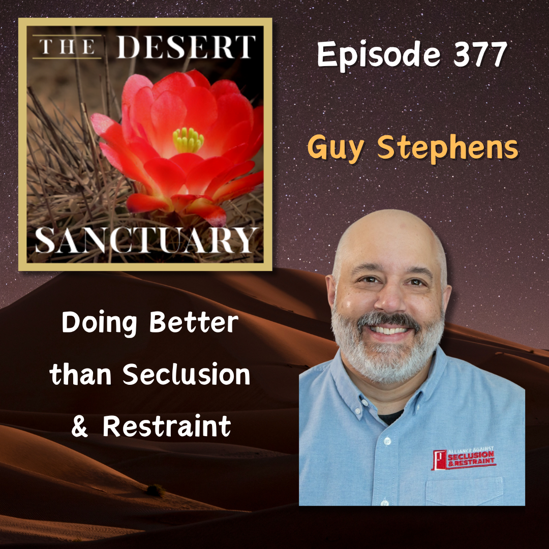377 – Guy Stephens – Doing Better than Seclusion & Restraint – The Desert Sanctuary